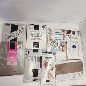 Vintage | Accessories | Vintage Lot Of Nylon Stockings Hosiery 8s 980s ...